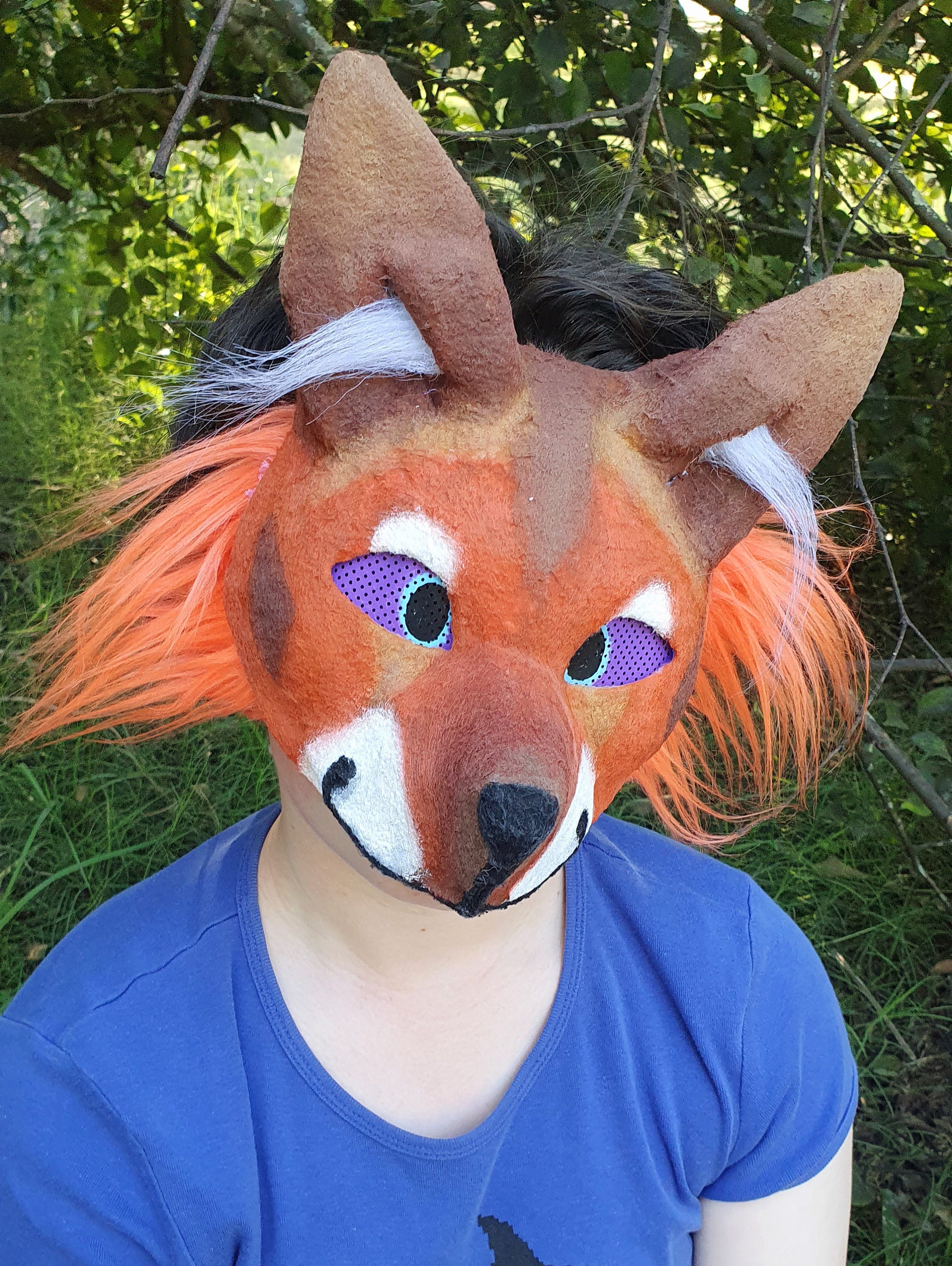 Maned Wolf Mask - Etsy