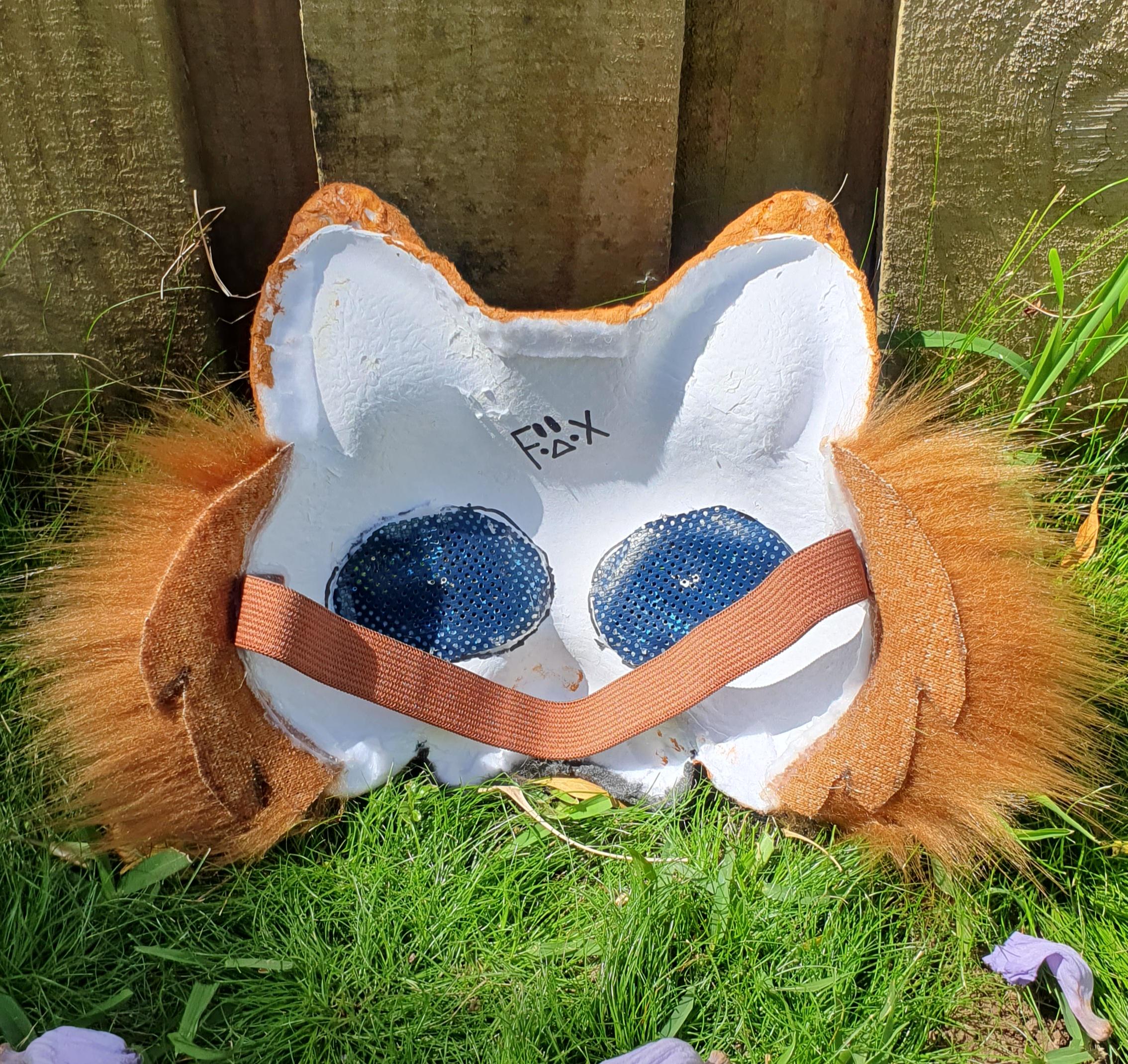Orange Tabby Cat Mask - Etsy