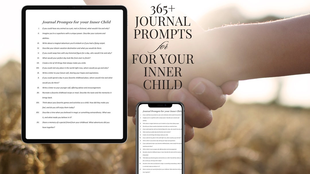 365+ Inner Child Journal Prompts, Awaken Your Inner Child, Creative ...