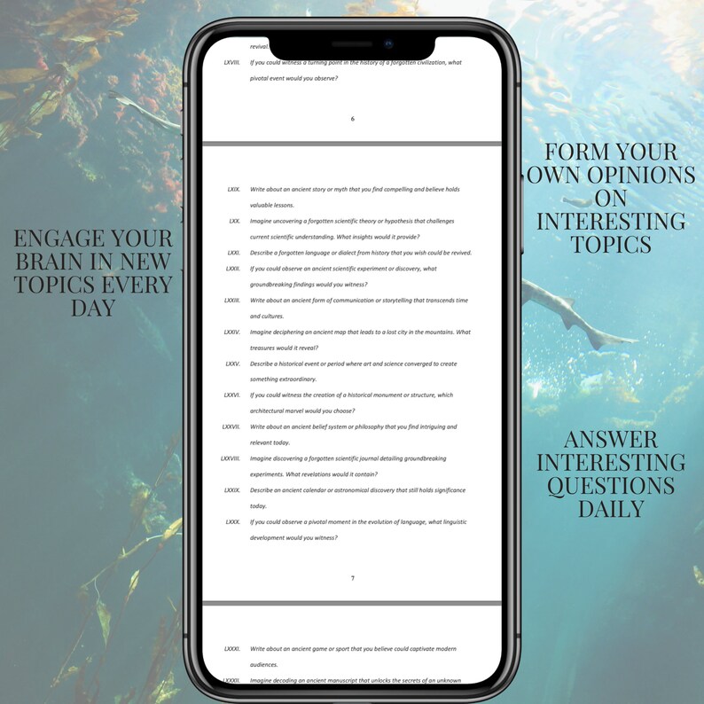 Prompts for Instant Imagination, Journal Prompts for Creativity, School ...