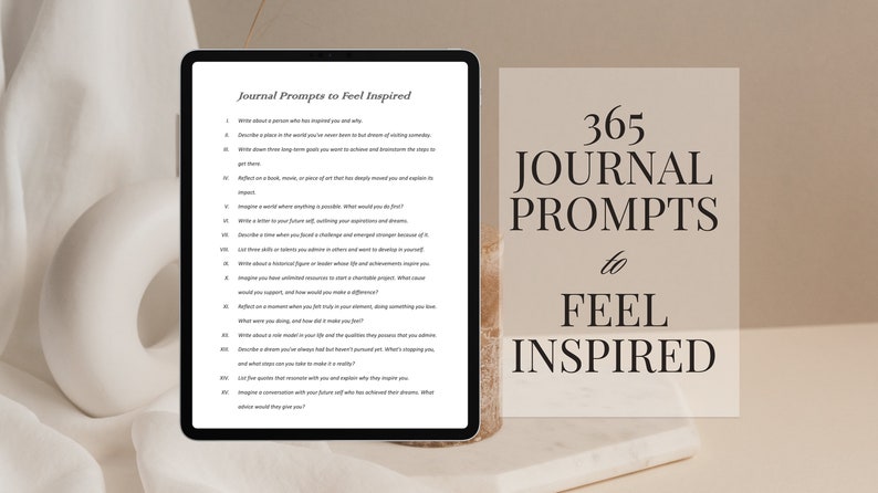 365 Journal Prompts for Inspiration and Self-discovery - Creative ...