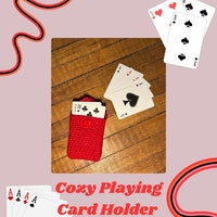 Playing Card Holder - Easy Sewing Pattern Step-by-step Instructions 5 ...