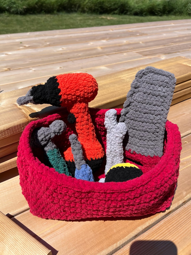 Little Builder’s Toolbox Crochet Pattern - Easy Digital PDF ...