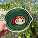 Ponyo in Bucket Sticker| Studio Ghibli Inspired| Vinyl Sticker - Etsy