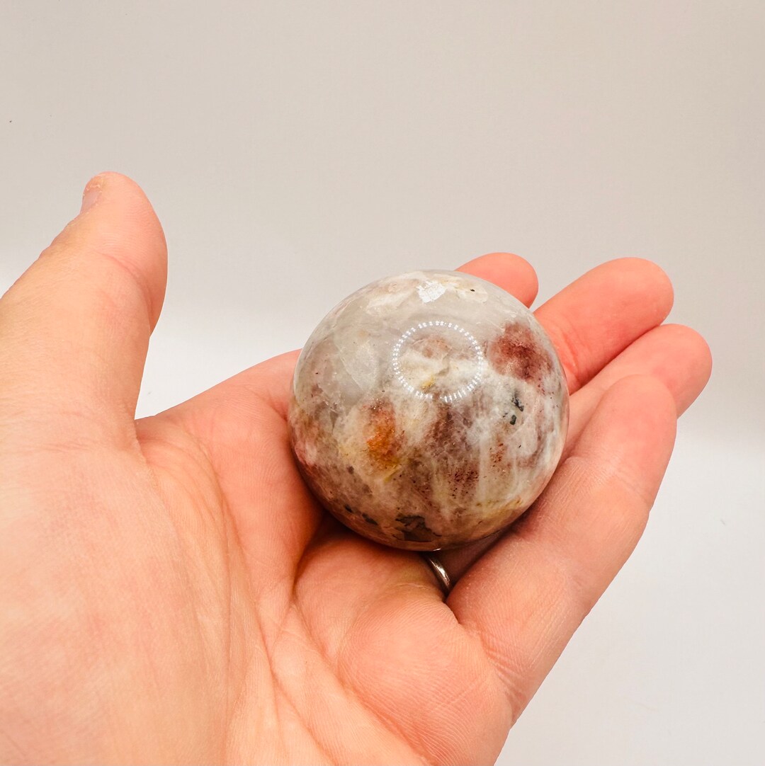 Small Golden Sunstone Sphere: Radiant Energies, Positive Vibes, Natural ...