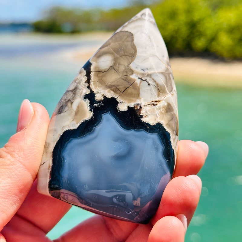 Volcano Agate - Etsy