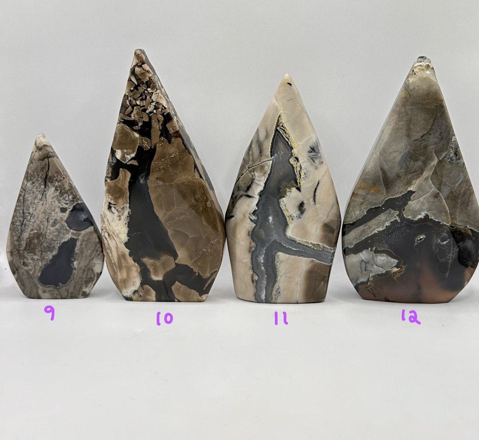 Volcano Agate Symphony: UV Reactive, Charged by the Hawaiian Sea ...