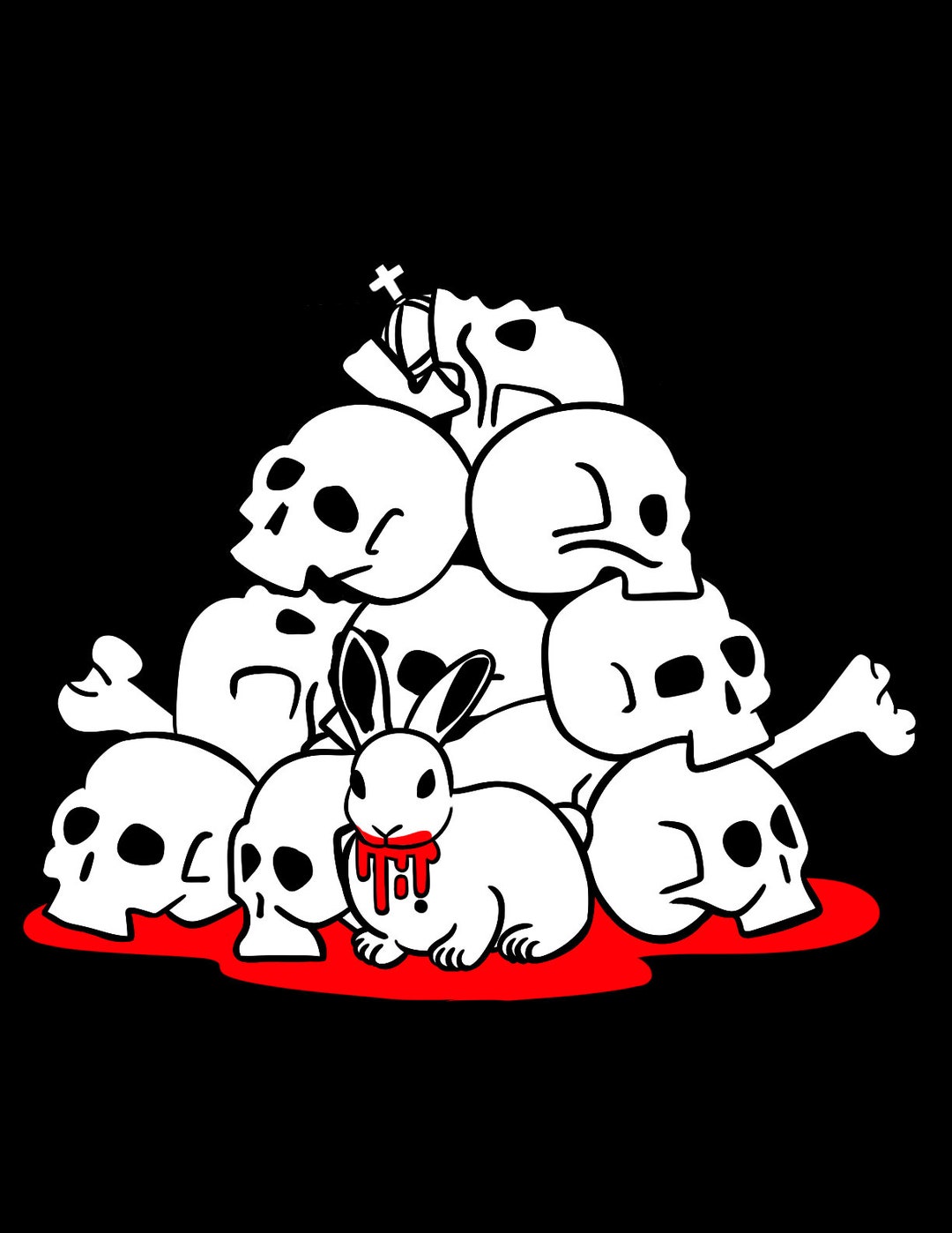 Bloody Rabbit - Monty Python - Etsy