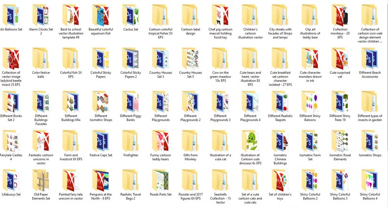 Vector Clipart Shutterstock Collection of Children's Vector Clipart EPS ...