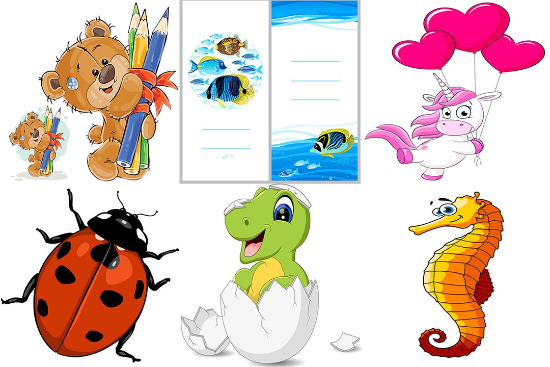 Vector Clipart Shutterstock Collection of Children's Vector Clipart EPS ...