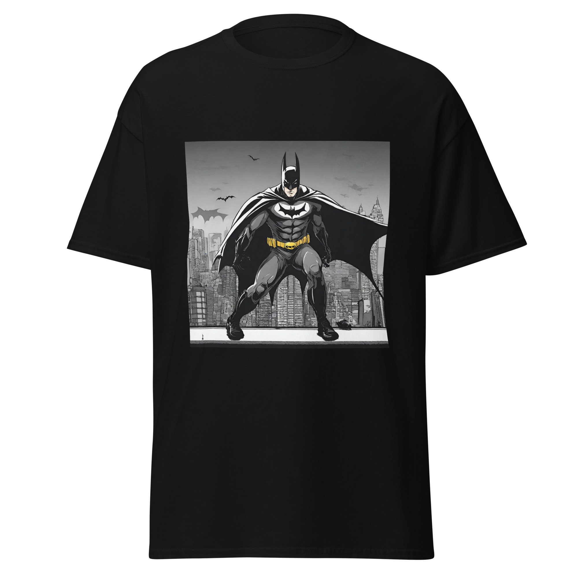 Vintage Batman Shirt Front Batman Batman T Shirt Comic Book Tshirt Vintage Dc Comics