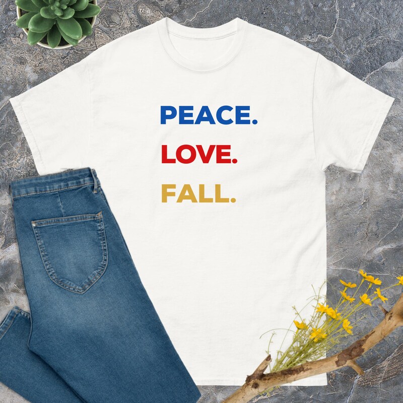 Peace Love Fall - Etsy
