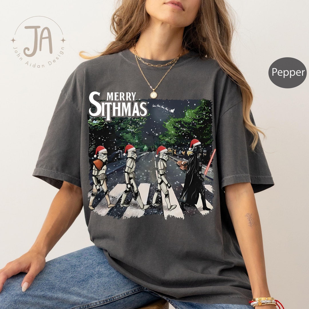 Star Wars Darth Vader Stormtrooper Abbey Road Walking Christmas Png ...