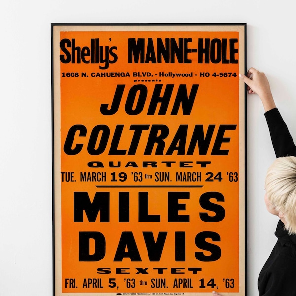 Miles Davis Poster - Etsy