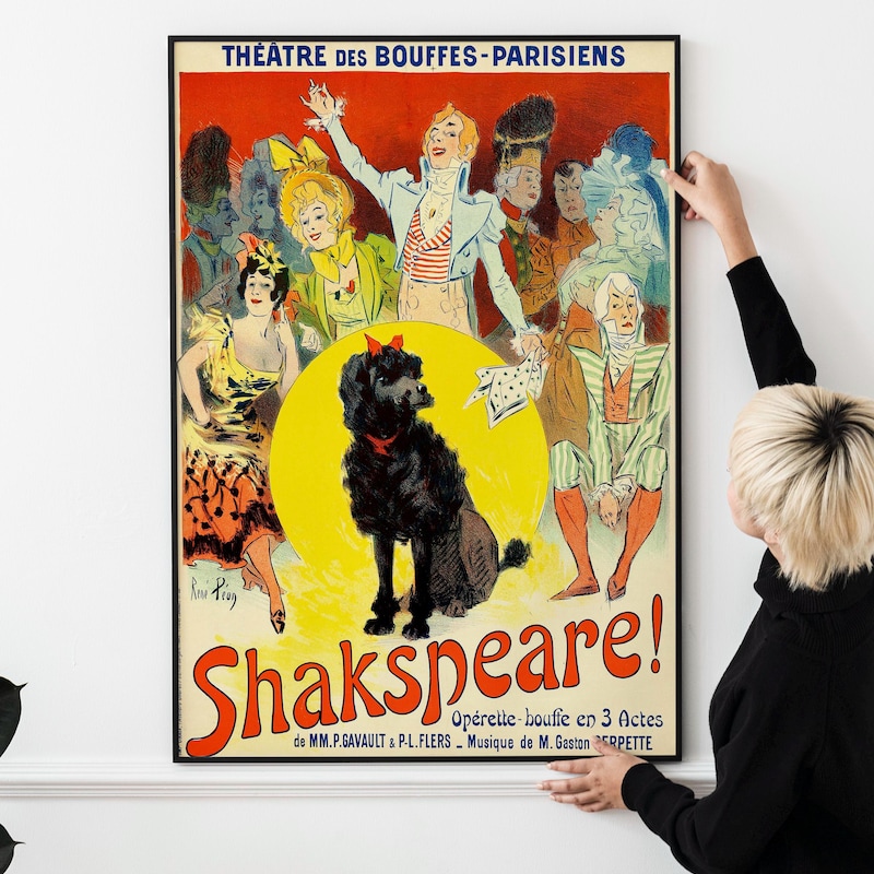 Shakespeare Poster - Etsy