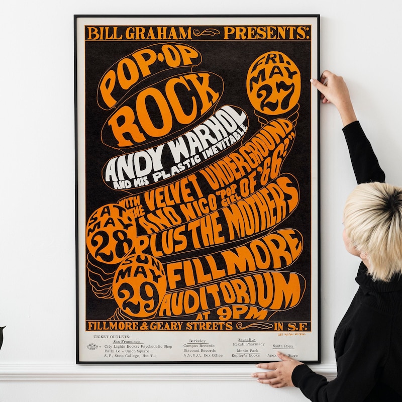 60s Psychedelic Posters - Etsy