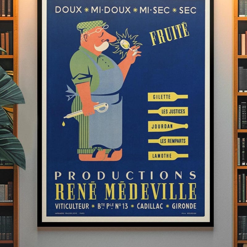 1950s Poster - Etsy