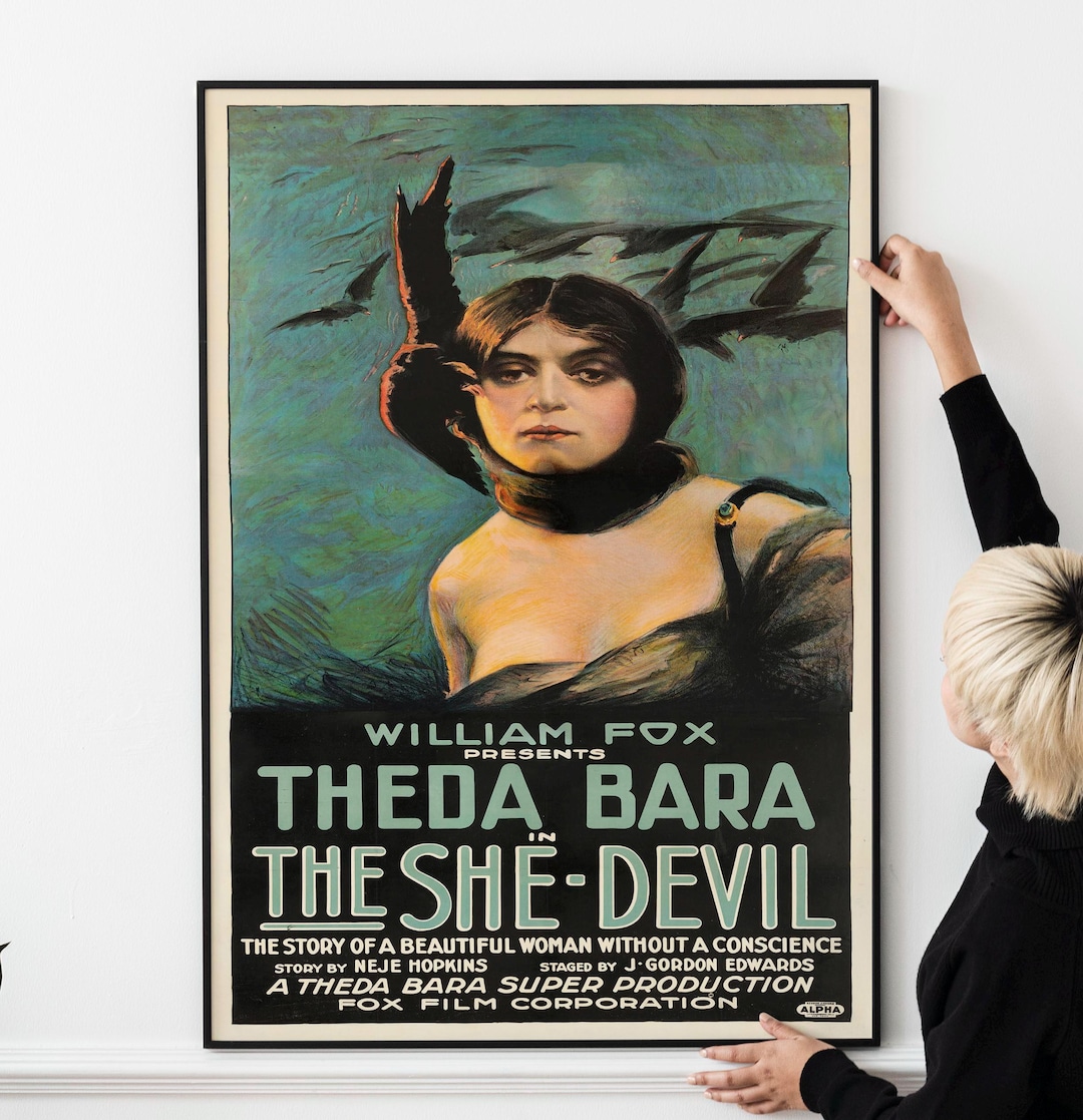 Retro Movie Poster, Vintage Hollywood Film Art, Classic Cinema Decor ...
