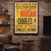 Classic 1950s Boxing Poster – Vintage Retro Sports Fight Print, Old ...