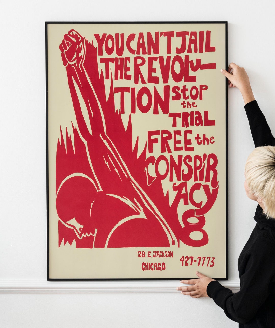 Civil Rights Movement Abbie Hoffman, Jerry Rubin, Bobby Seale, Chicago ...