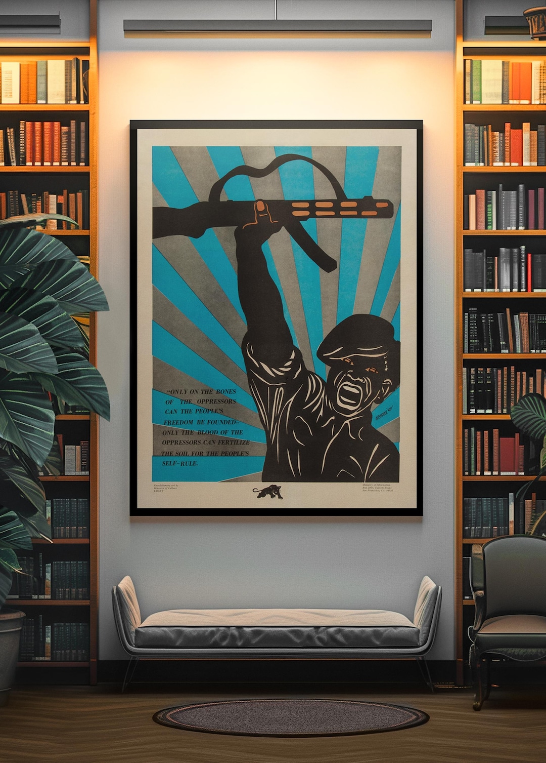 1960s Vintage Protest Artwork – Classic Civil Rights Era Poster, Retro ...