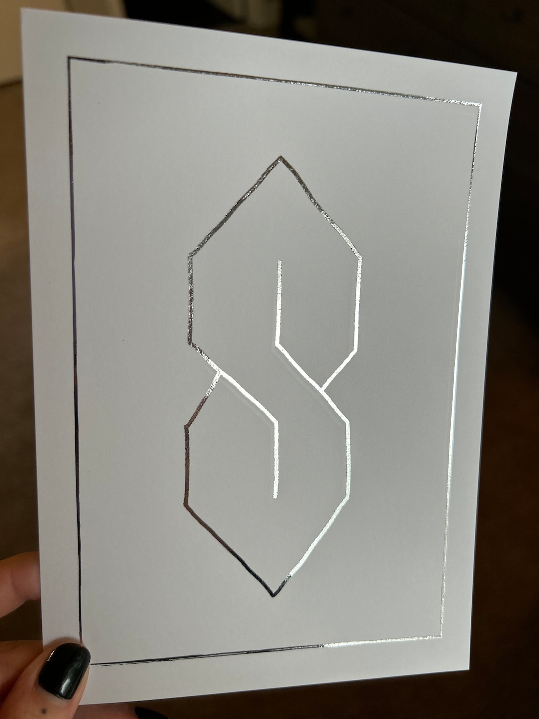 That Weird S Thing Custom Foil Art Print - Etsy