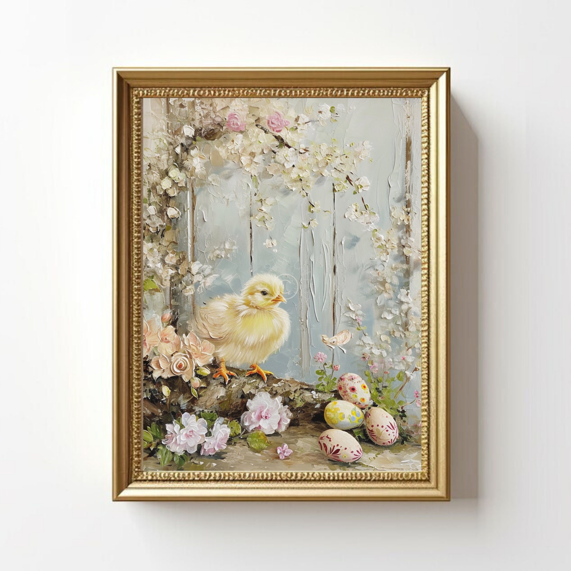 Printable Vintage Easter Art Set of Six Easter Art Decor Easter ...