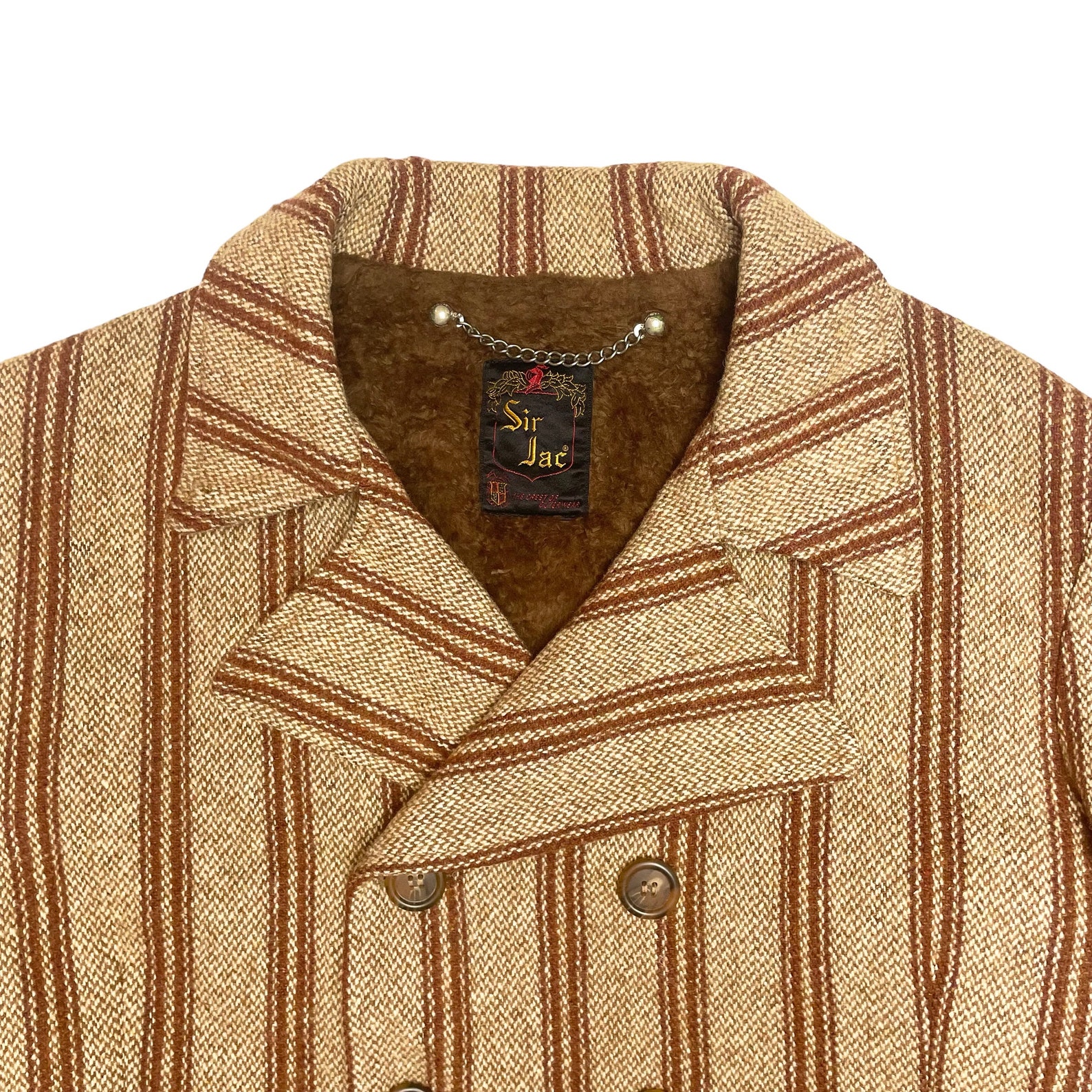 1960s Preppy Tweed Peacoat Medium - Etsy