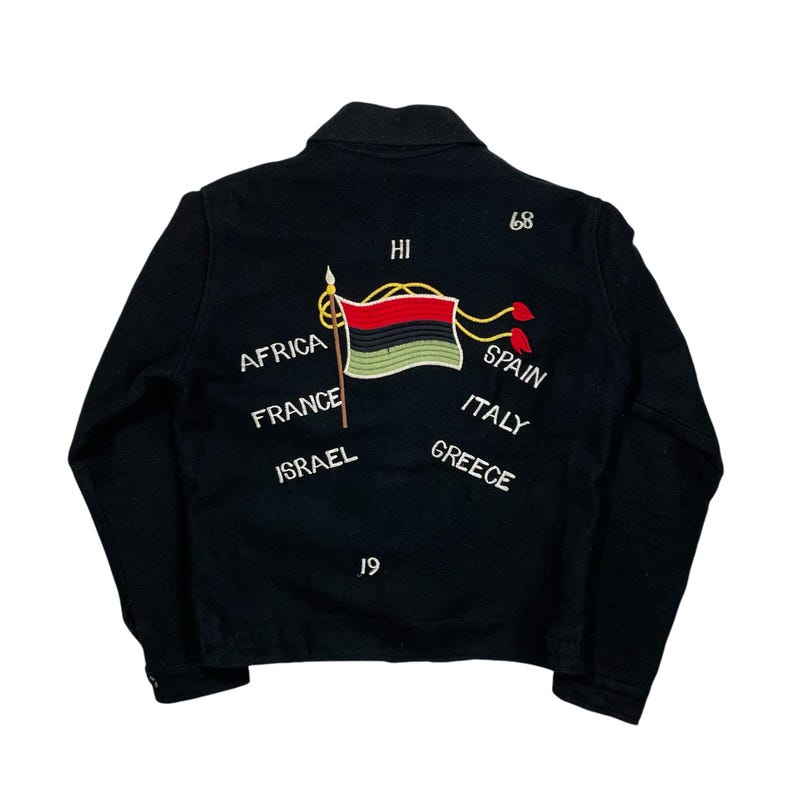 Us Navy Souvenir Jacket - Etsy UK