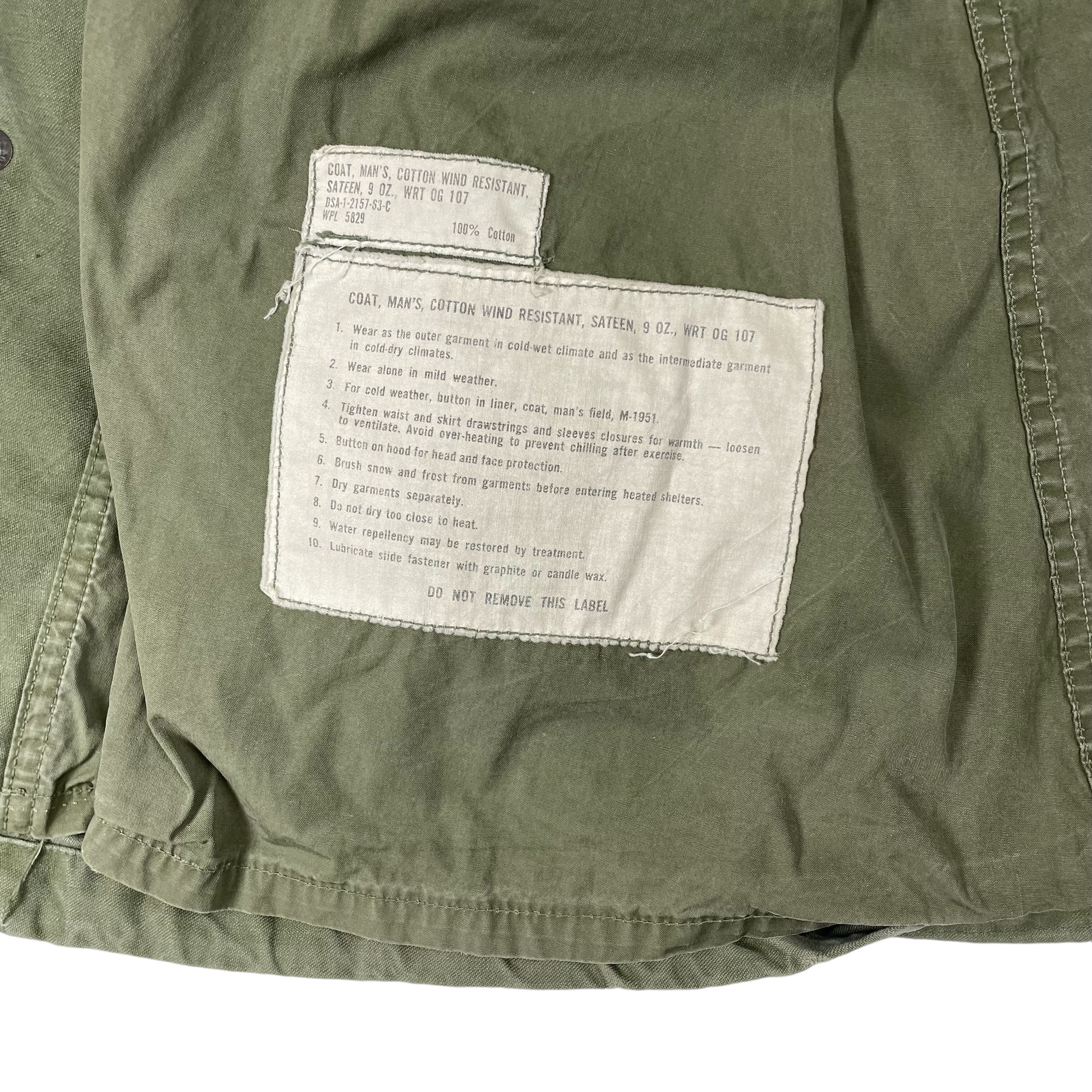 1950s US Army M-51 Field Jacket S/M - Etsy