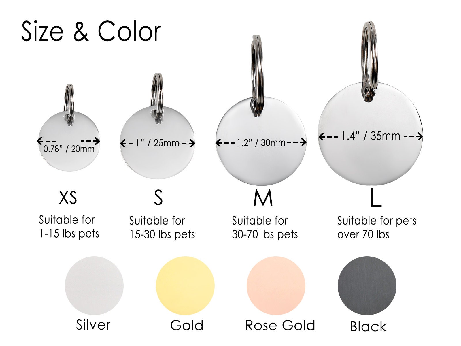 Cute Cat Tags,personalized Dog Tag, Dog Collar Tag, Custom Cat Collar ...