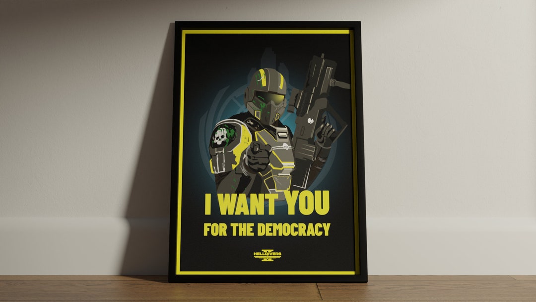 Helldivers 2 Poster - Etsy