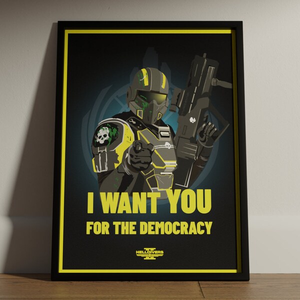 Helldivers Posters - Etsy