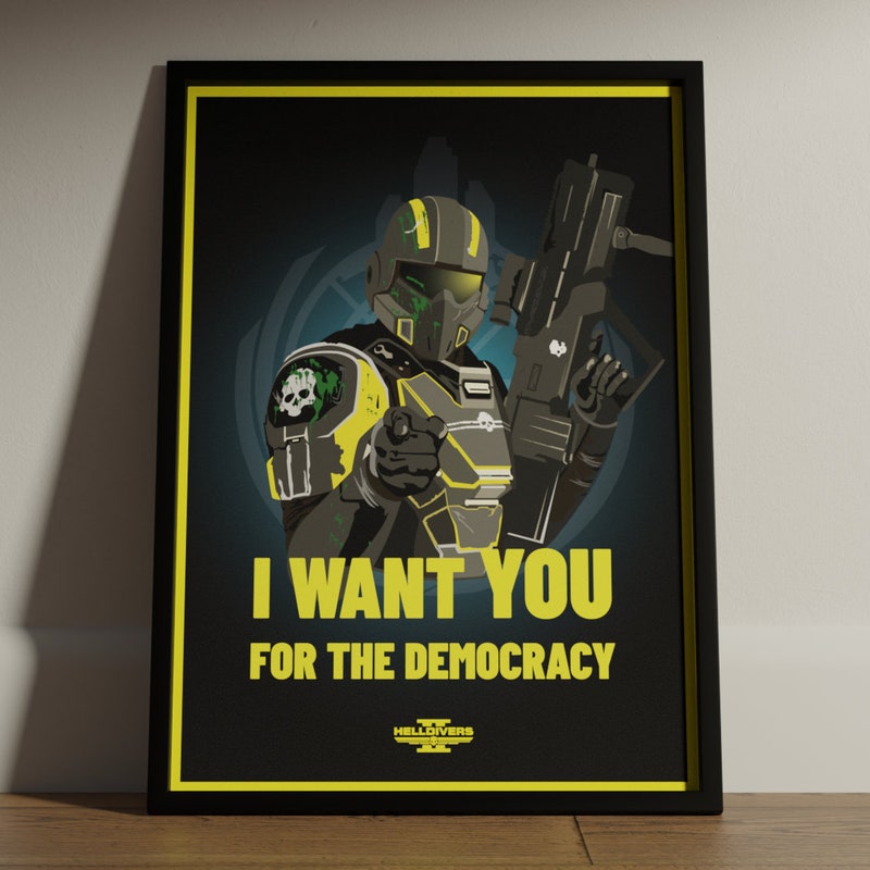 Helldivers Posters - Etsy