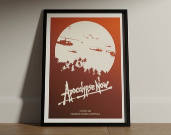 Apocalypse Now, 1979, Movie Poster, Retro, Vintage, Minimalist Art ...