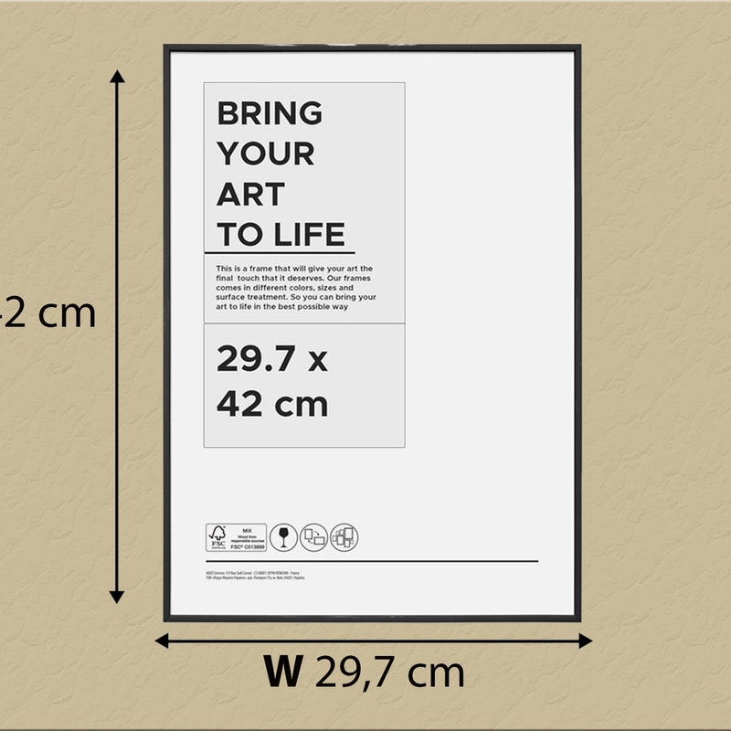 42 X 42 Frame - Etsy