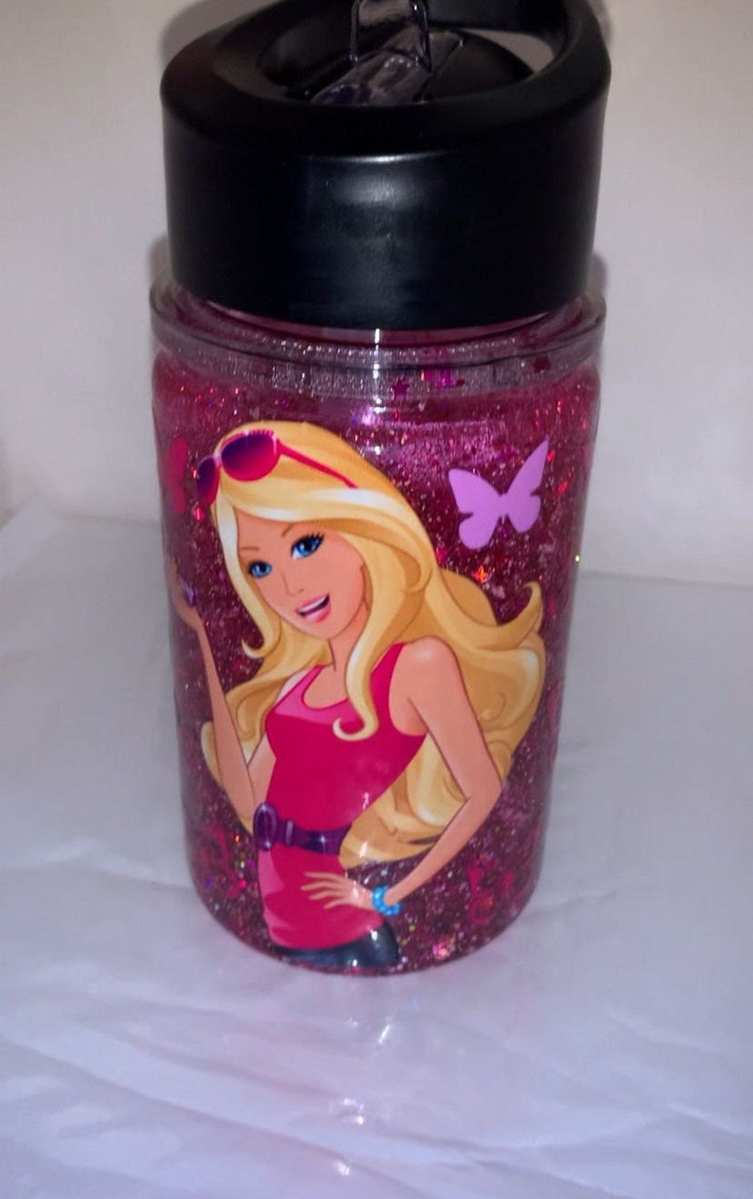 Barbie Snowglobe Sippy Cup - Etsy