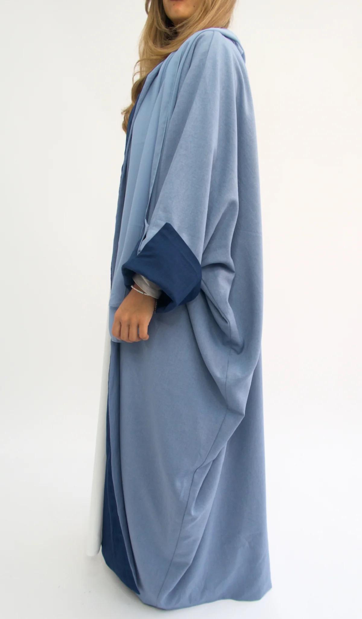 REVERSIBLE ABAYA | Two-in-one Modest Islamic Dress | Brown | Soft ...