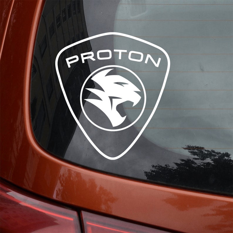 Proton Car Logo Window Decal Vinyl Sticker - Etsy