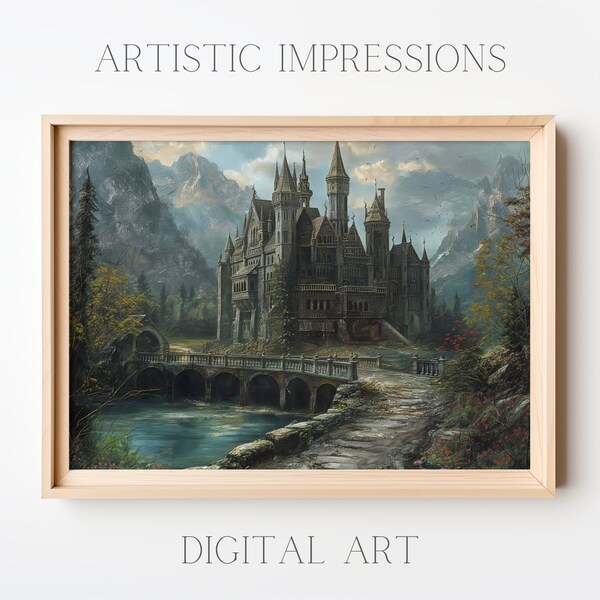 Abandoned Castle - Etsy