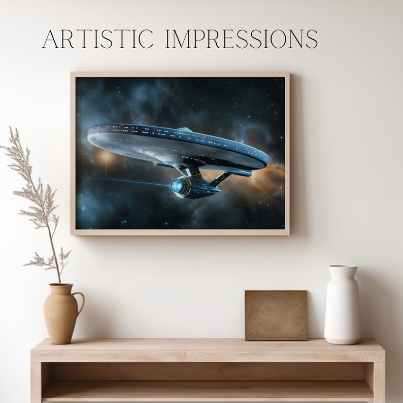 Ship in Space Cosmic Voyager, Interstellar Craft, Celestial Explorer ...