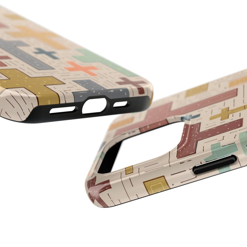 Cross Pattern Christian Phone Case, Y2K Phone Case, Christianity ...