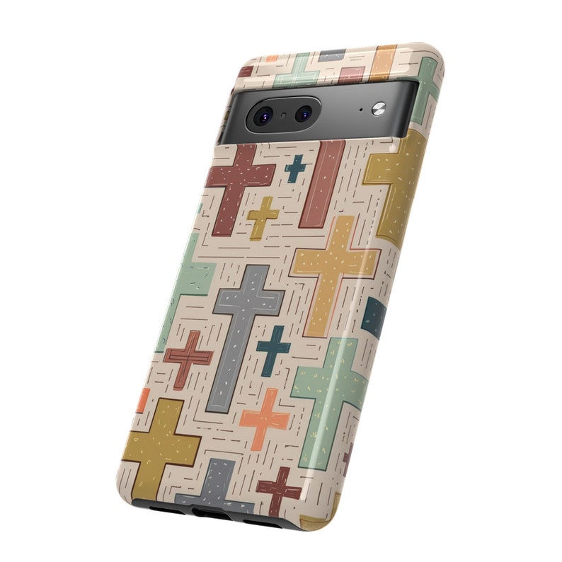 Cross Pattern Christian Phone Case, Y2K Phone Case, Christianity ...