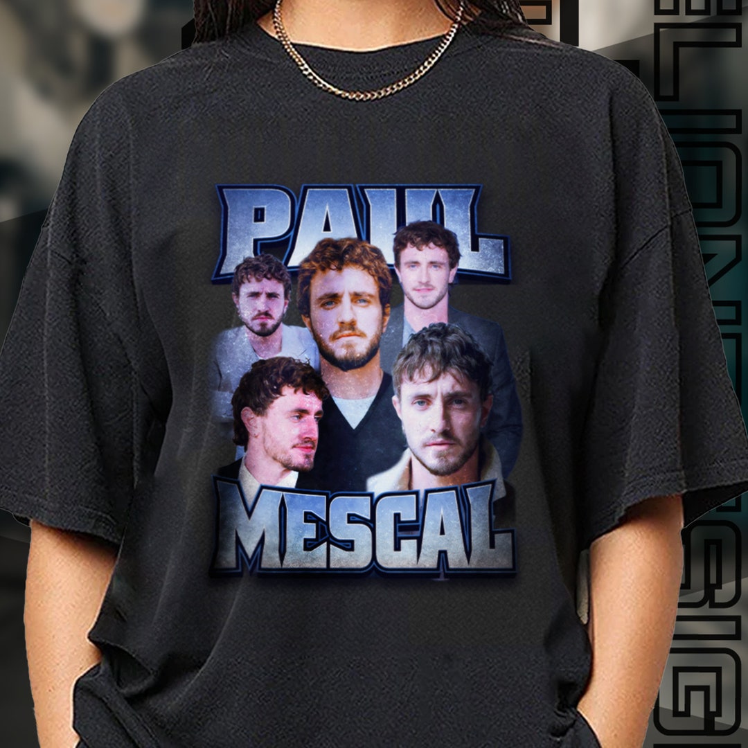 Limited Paul Mescal Tshirt, Fan Merch for Women and Men, Labor Day Gift ...