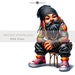 Hip Hop Gnomes Clipart, 24 PNG High Quality, Digital Download, Hip Hop ...