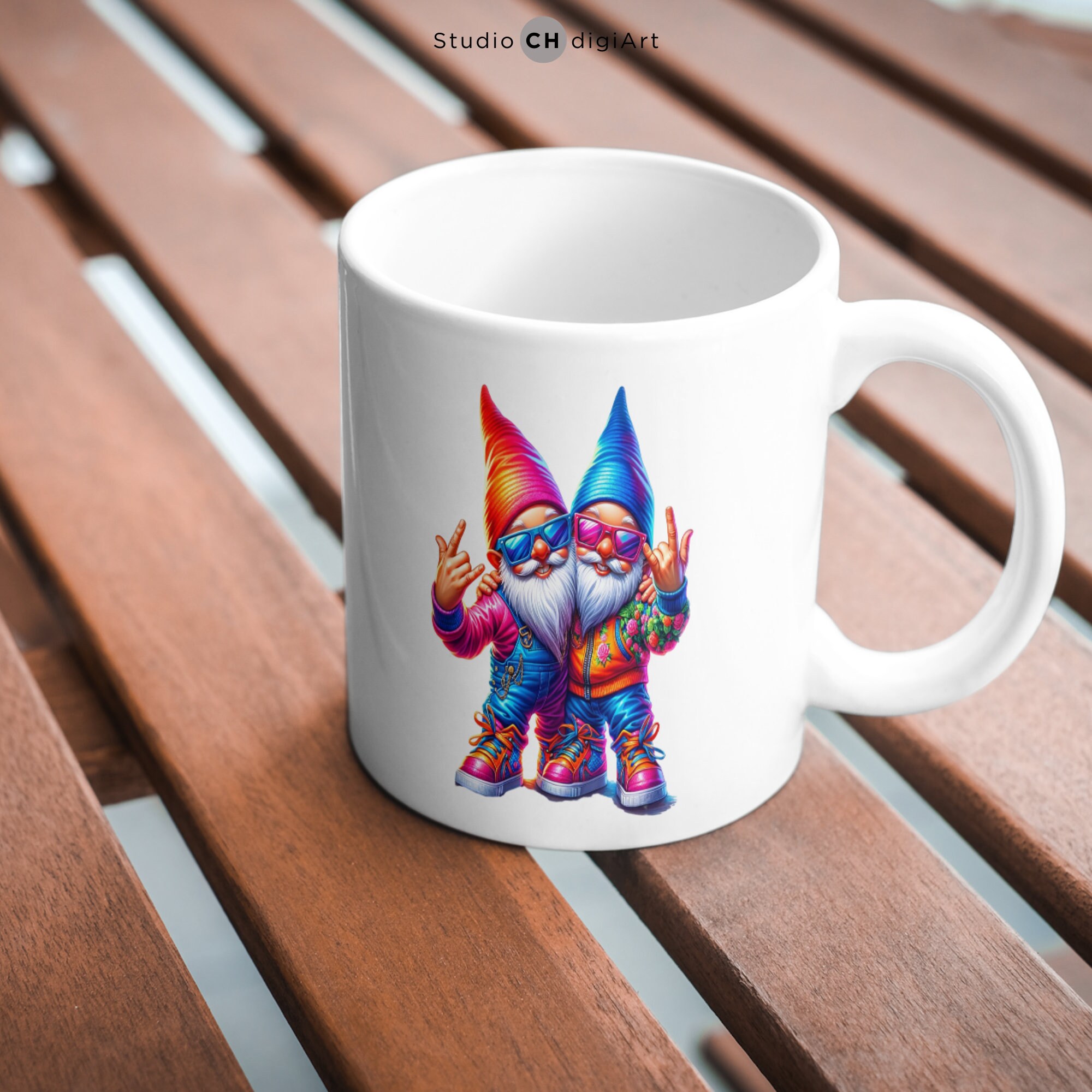 Hip Hop Gnomes Clipart, 24 PNG High Quality, Digital Download, Hip Hop ...