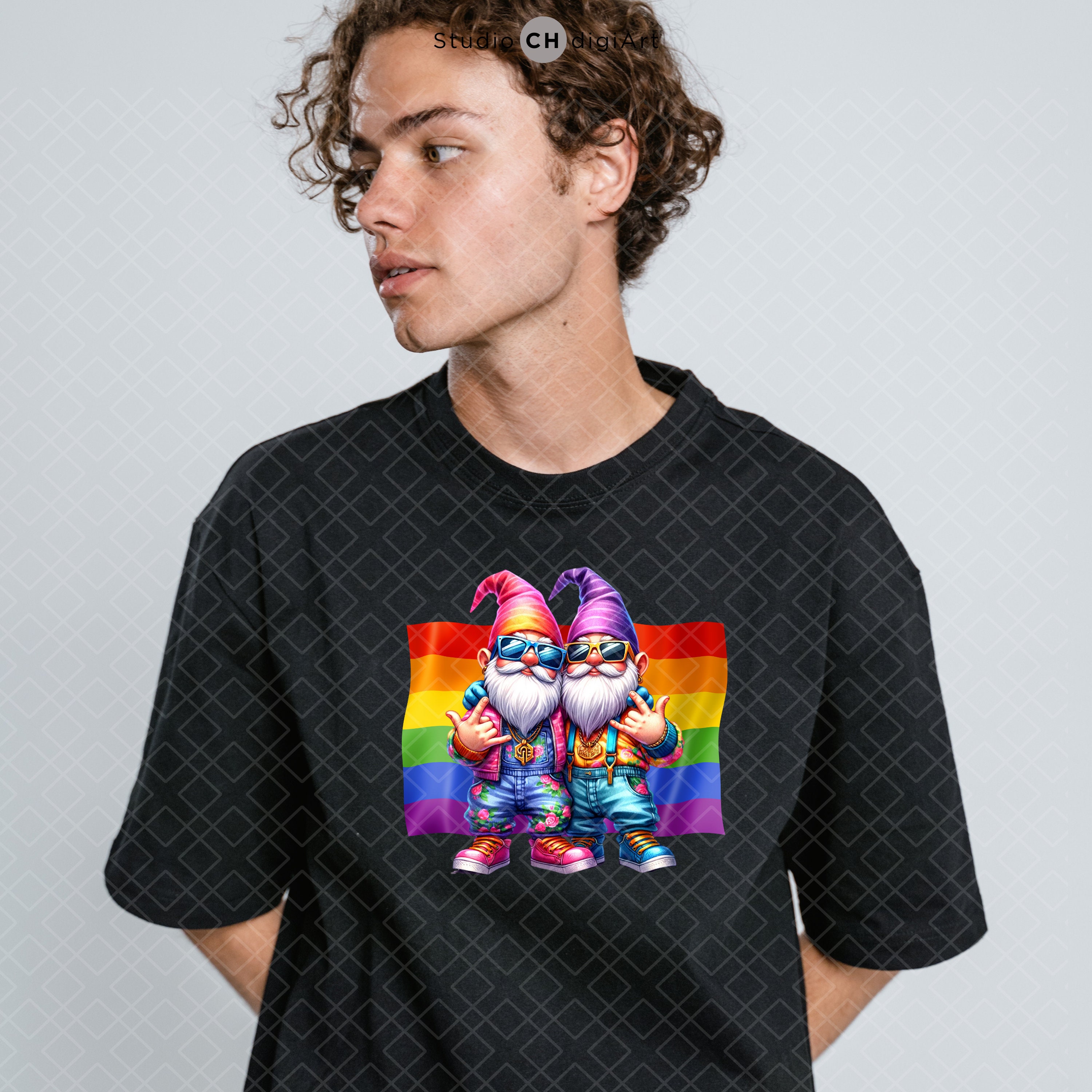 Hip Hop Gnomes Clipart, 24 PNG High Quality, Digital Download, Hip Hop ...