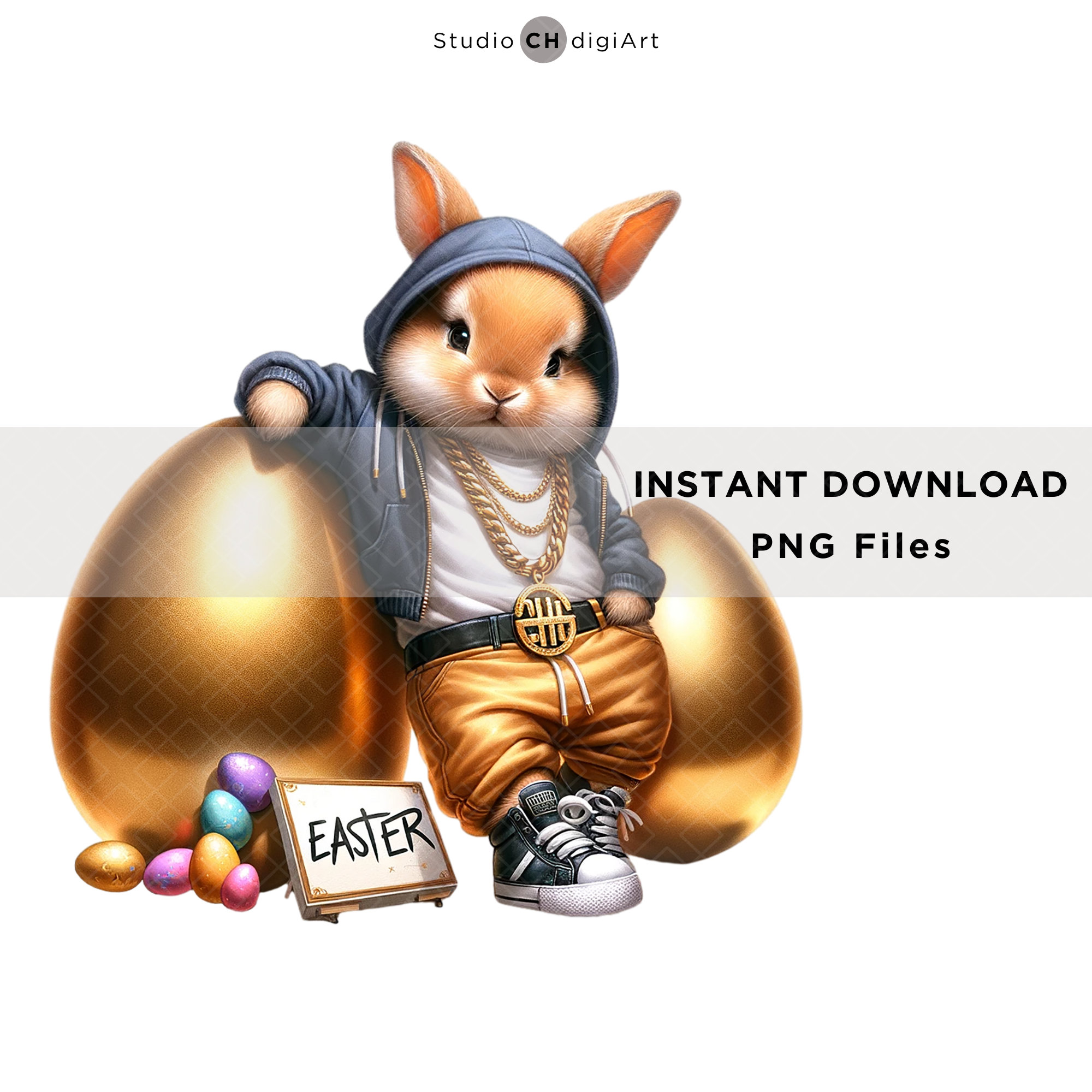 Hip Hop Boy Easter Bunny Clipart, 24 PNG High Quality, Hip Hop PNG ...