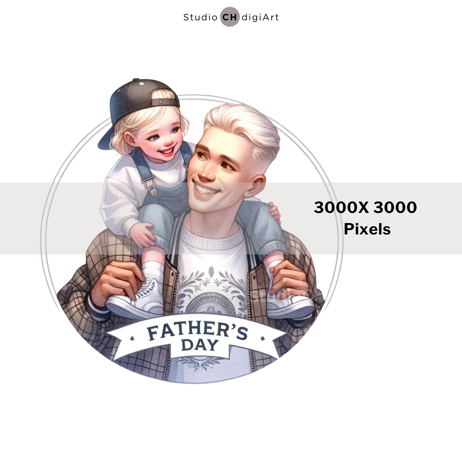 Hip Hop Father's Day Clipart, Dad and Daughter PNG, 15 Fatherhood PNG ...