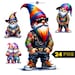 Hip Hop Gnomes Clipart, 24 PNG High Quality, Digital Download, Hip Hop ...